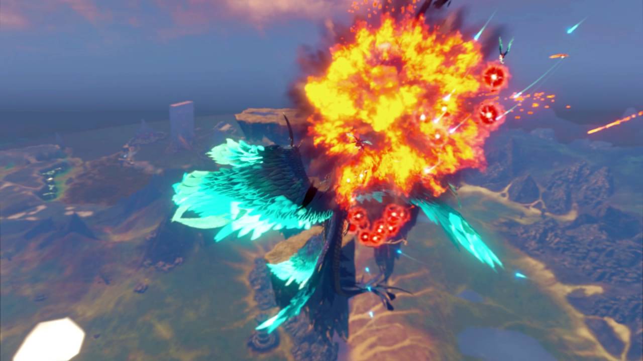 ArcheAge 최초의 공중 레이드 삼족오(Thunderwing Titan) - YouTube