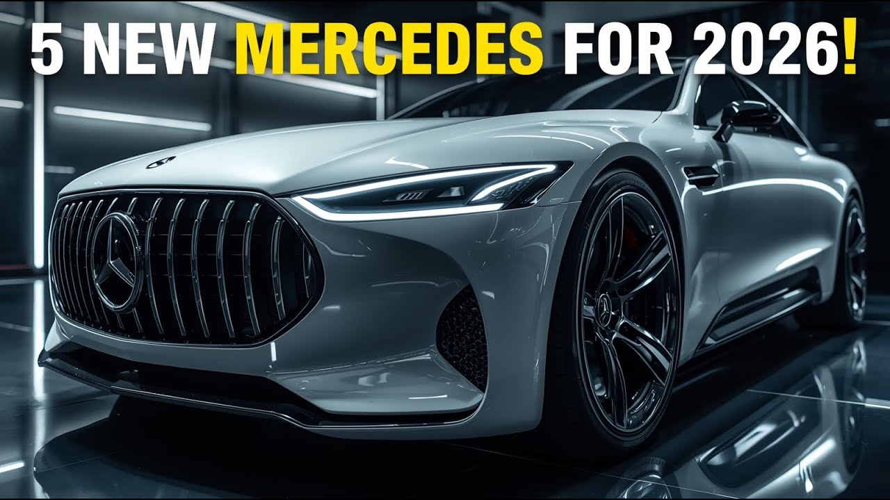 This Is CRAZY! Mercedes-Benz Dropped 5 New Cars for 2026! - YouTube