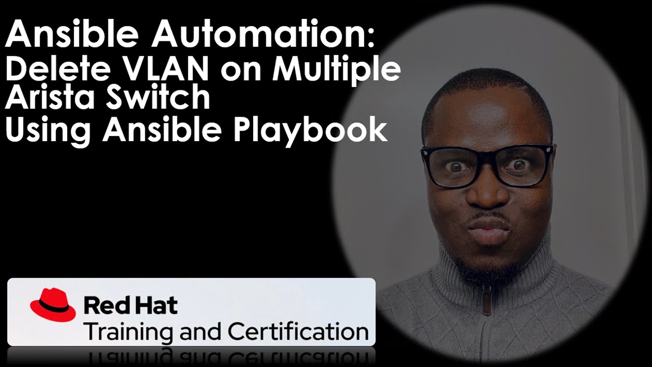 Automating VLAN Deletion Across Multiple Arista Switches Using Ansible Playbook! - YouTube