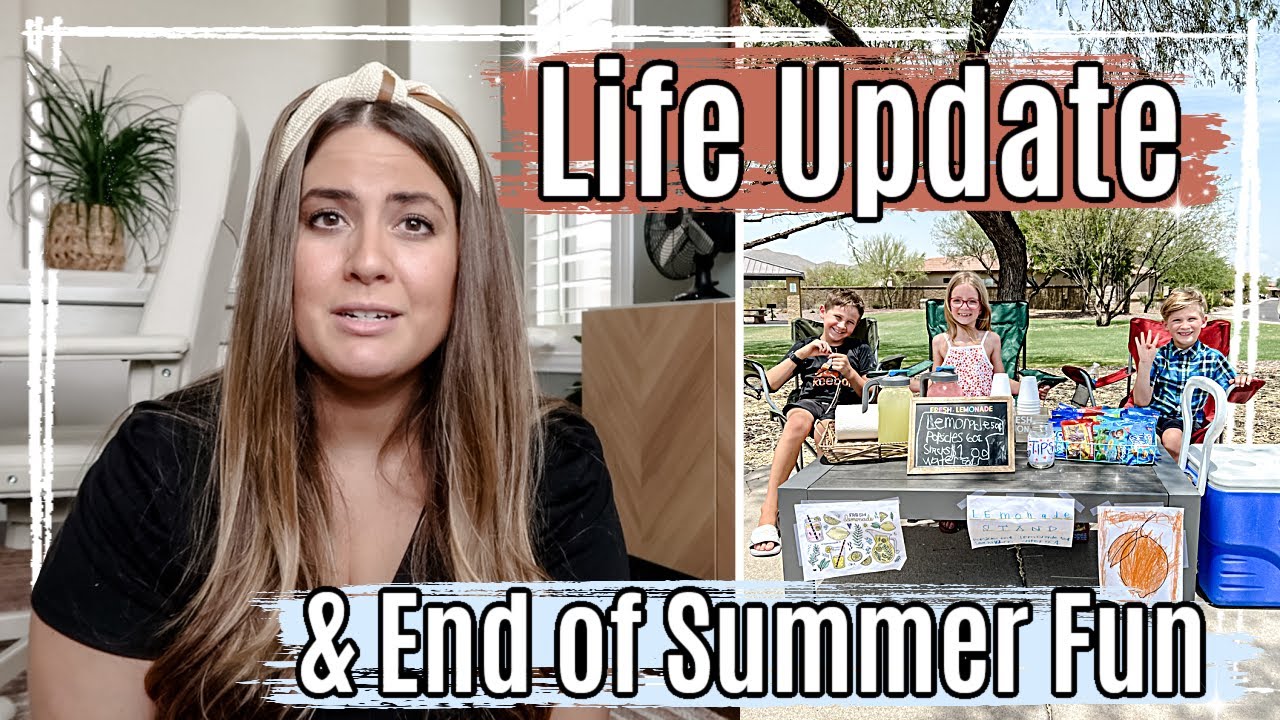 Vlog 17 Life Update Whats Been Going On Lemonade Stand And End