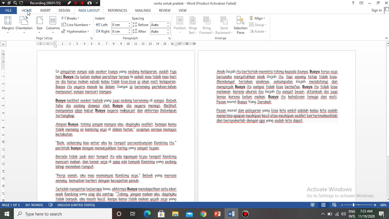 TIK 5 - find & replace, drop cap, columns - YouTube