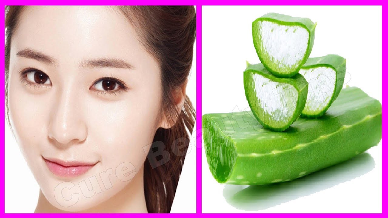 How To Get Clear Glowing Spotless Skin By Using Aloe Vera Gel Cure