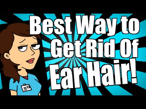 Best Way to Get Rid of Ear Hair - YouTube