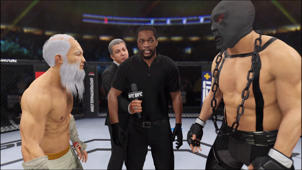 UFC 4 - Old Bruce Lee vs. Bane - Super Dragon 🔥 - YouTube