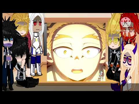 Mha Pro Heroes (+Dabi) React to DabiHawks 