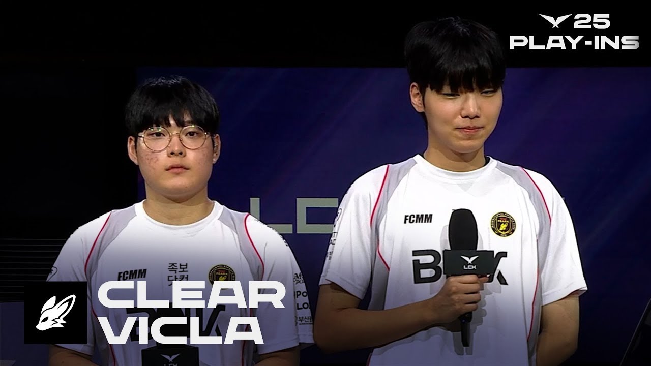 [VIETSUB] Phỏng Vấn BNK Clear, VicLa | DK vs BFX | 04.09 | 2025 LCK - YouTube