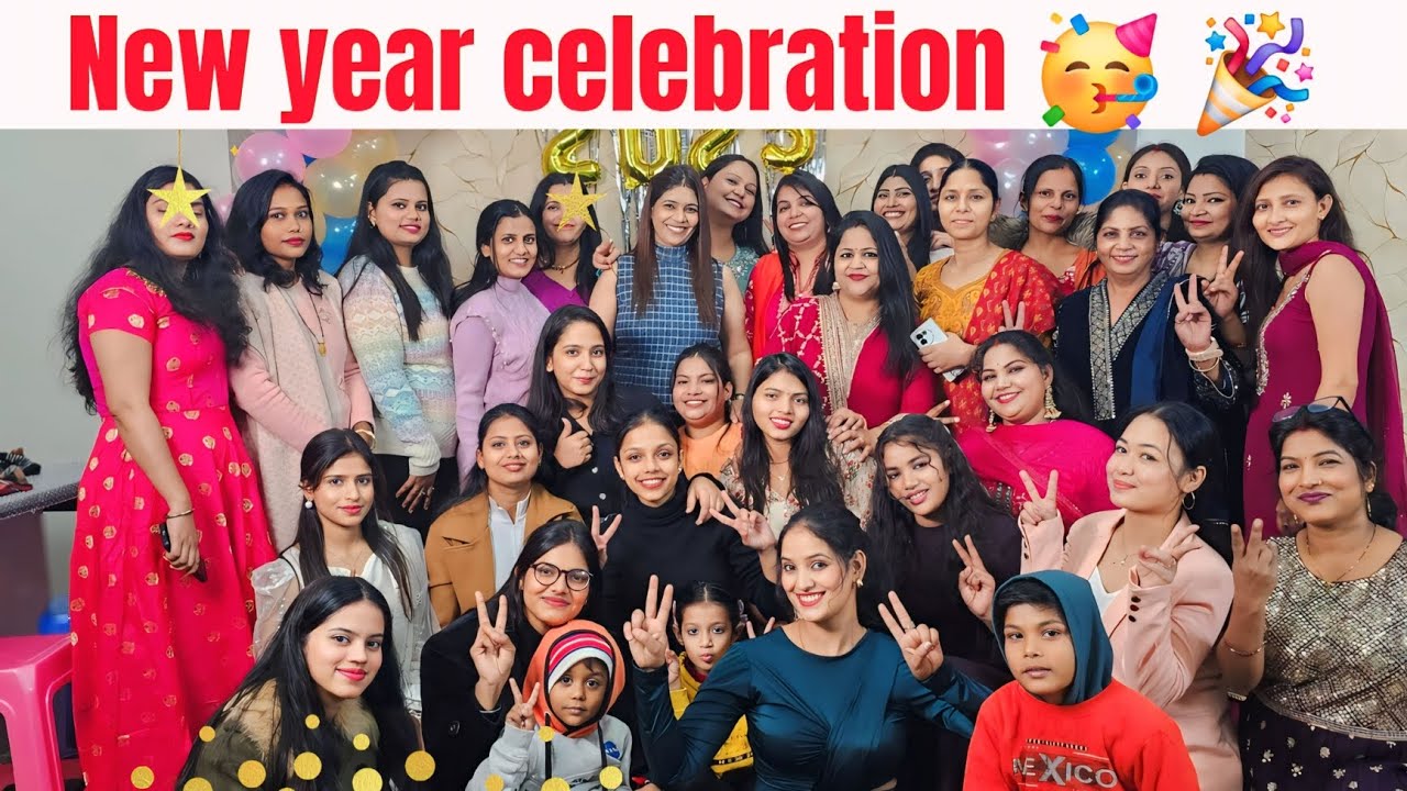 New year celebration 💐🎉 || nisha Rajput Coaching - YouTube