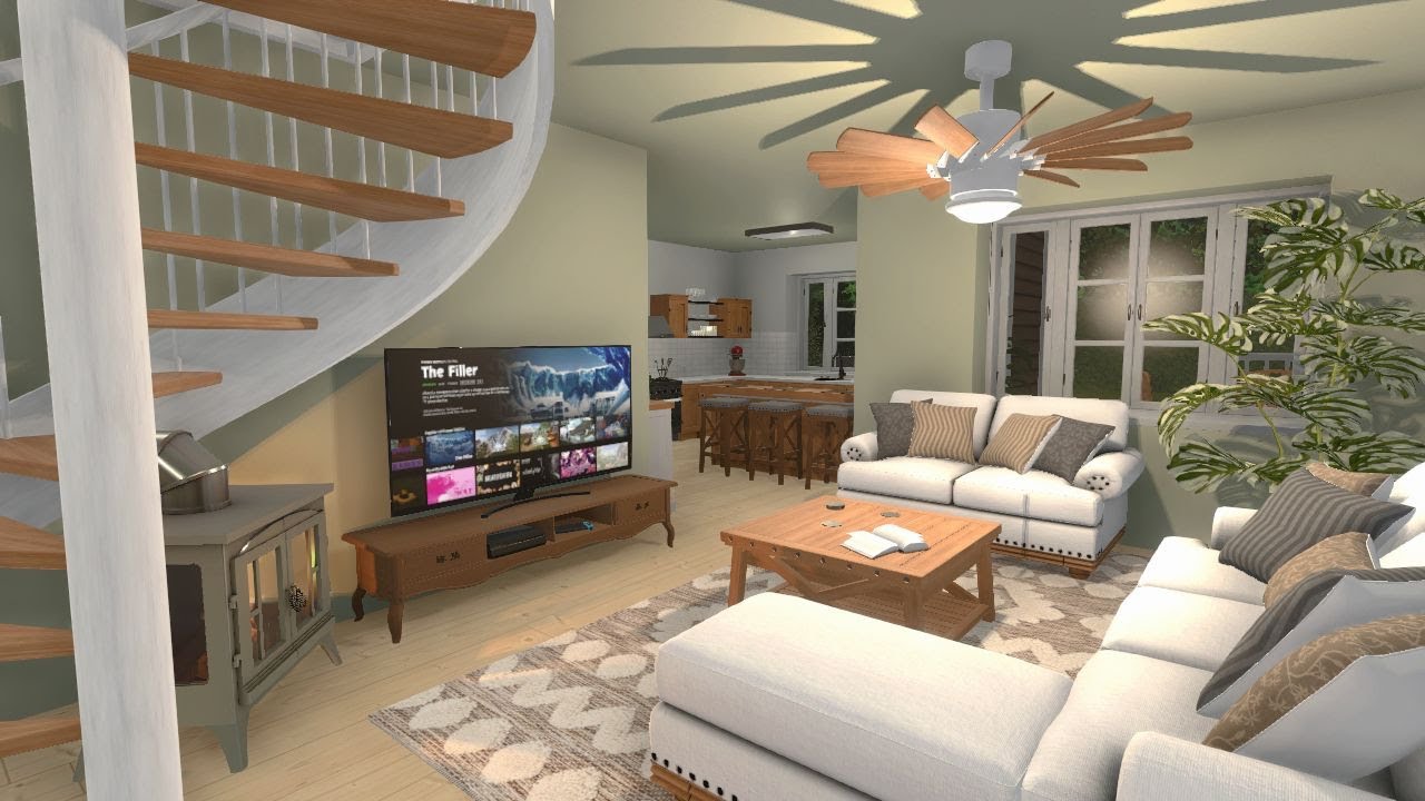 House Flipper Samarta Meyer's House - Light and Airy Cottagecore House ...
