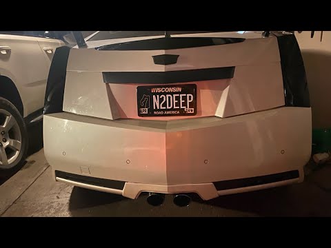 2008-2014 Cadillac CTS aftermarket back-up camera installation