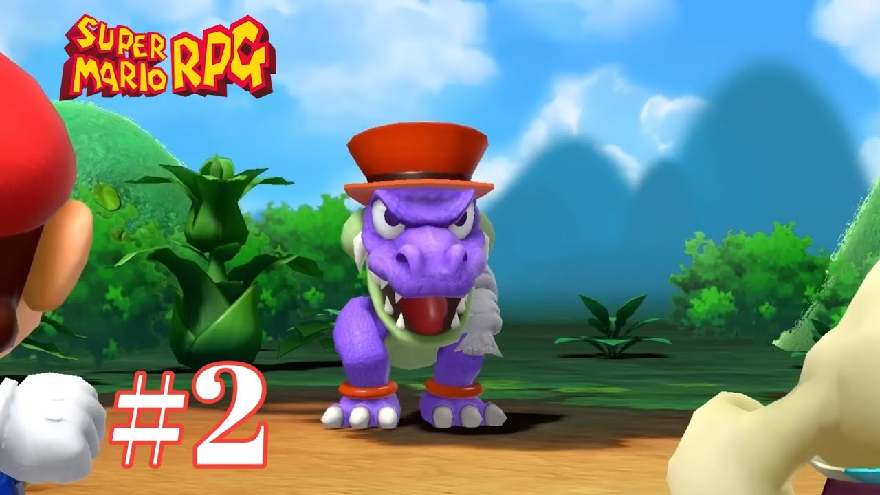 Super Mario RPG Walkthrough Part 2 - Hammer Bros and Croco! - YouTube