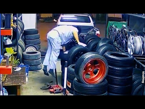 Enteresan iş kazaları #kaza