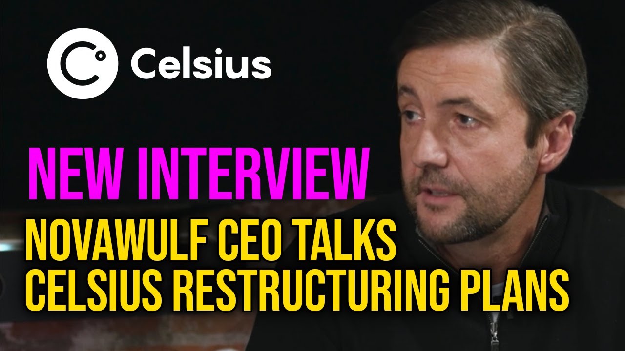 Novawulf Talks Celsius Restructuring Plan - Interview with CEO - YouTube