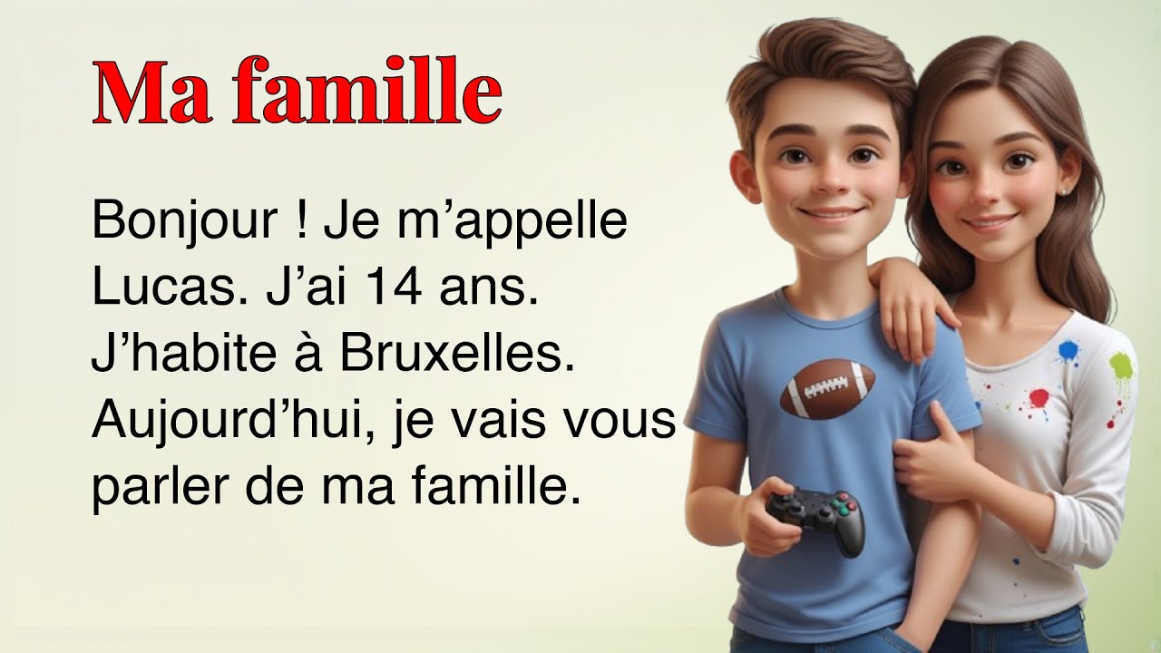 Easy French Podcast | Family & Daily Life | A2-B1 French Story for ...