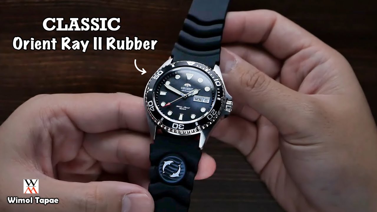 Classic Orient Ray II Rubber (SKX killer) - Wimol Tapae - YouTube