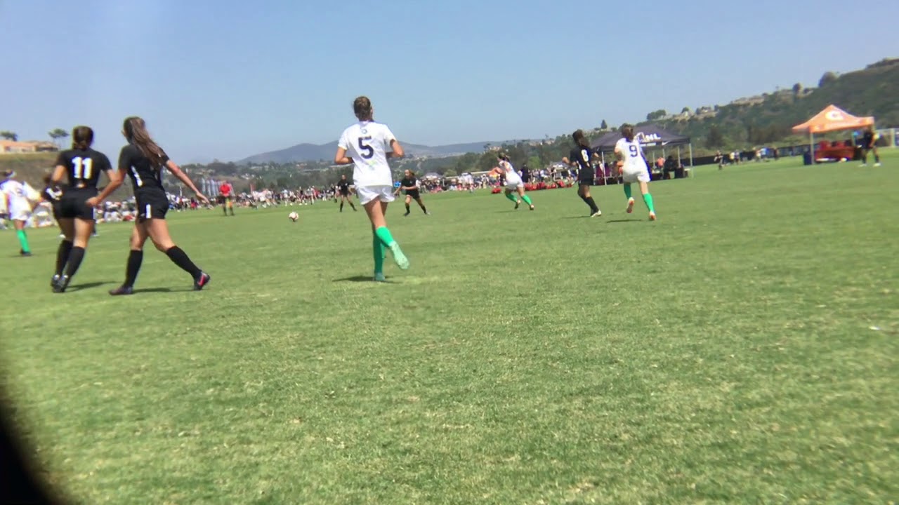 Grace Campos #7 ECNL Playoffs Highlights - YouTube