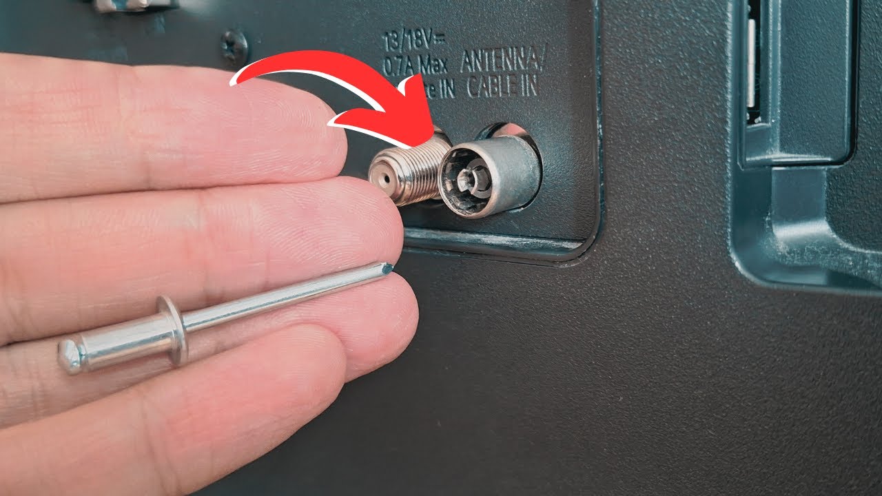 🔥 Turn Aluminum Rivets into a 4K TV Antenna: Easy Step-by-Step Guide ...