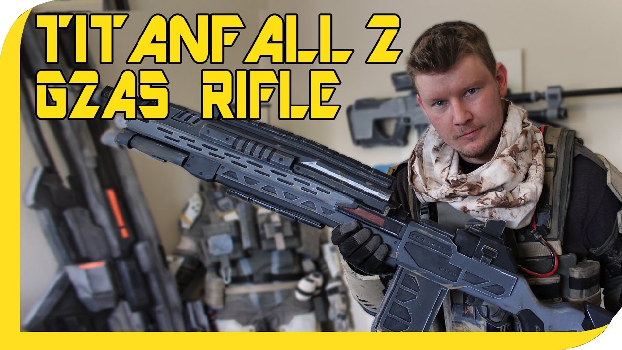 TITANFALL 2 : G2A5 Rifle ( Cosplay Prop ) - YouTube