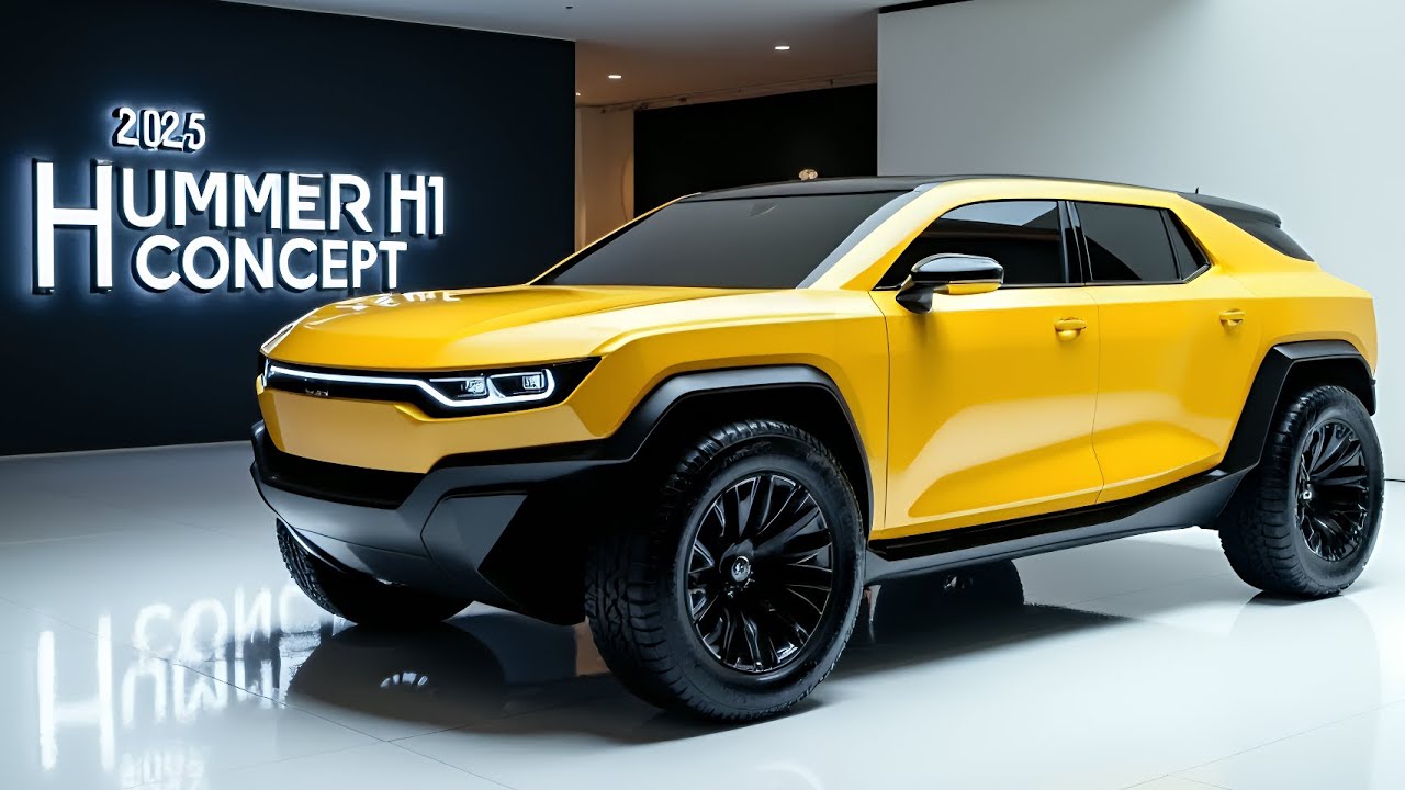 2025 Hummer H1 Concept: The Ultimate Off-Road Beast Reimagined! - YouTube