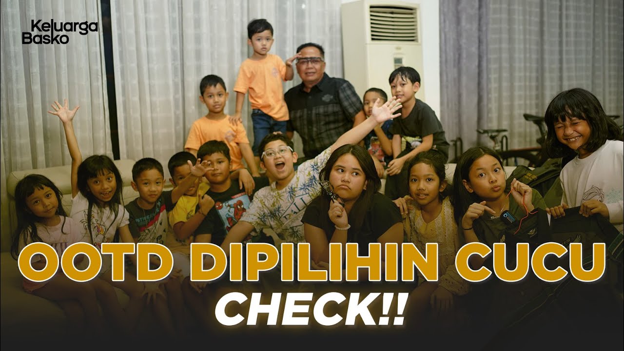 OUTFIT OF THE DAY OPA BASKO ! CUCU YANG PILIHIN | KELUARGA BASKO - YouTube