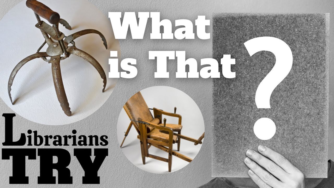 Librarians TRY: Guessing What This Weird Thing Is. - YouTube