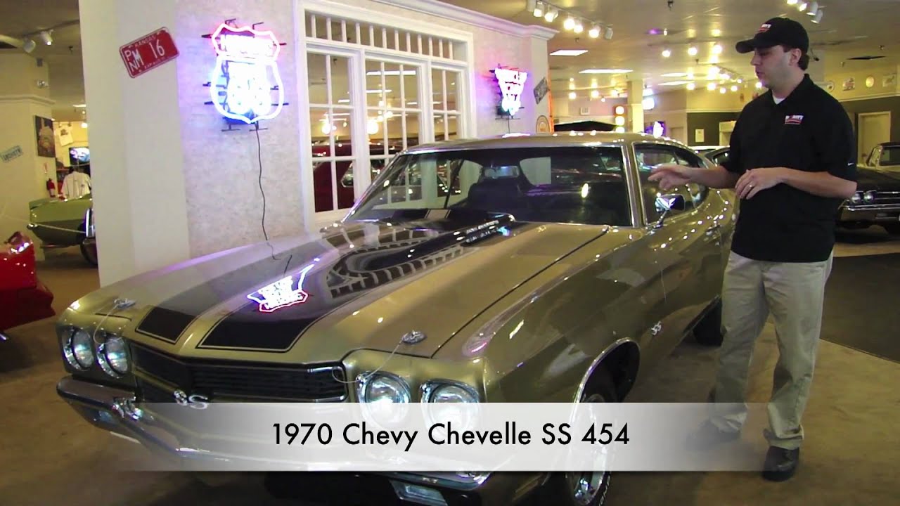 1970 Chevelle SS 454 Gold For Sale - YouTube