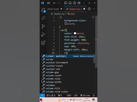How to add hover effect using css and html. #webdevelopment - YouTube