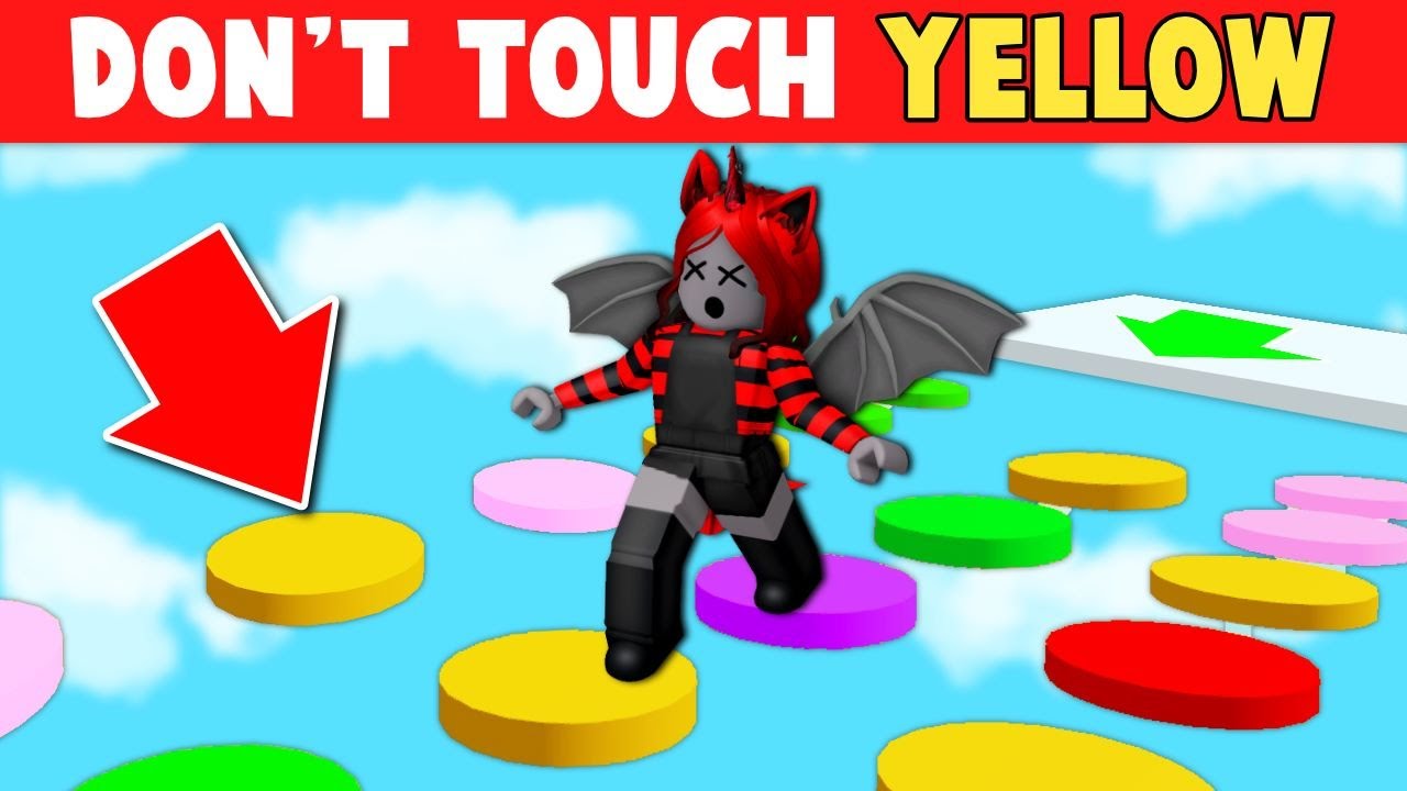 Don't Touch The Color Obby! | Roblox - YouTube