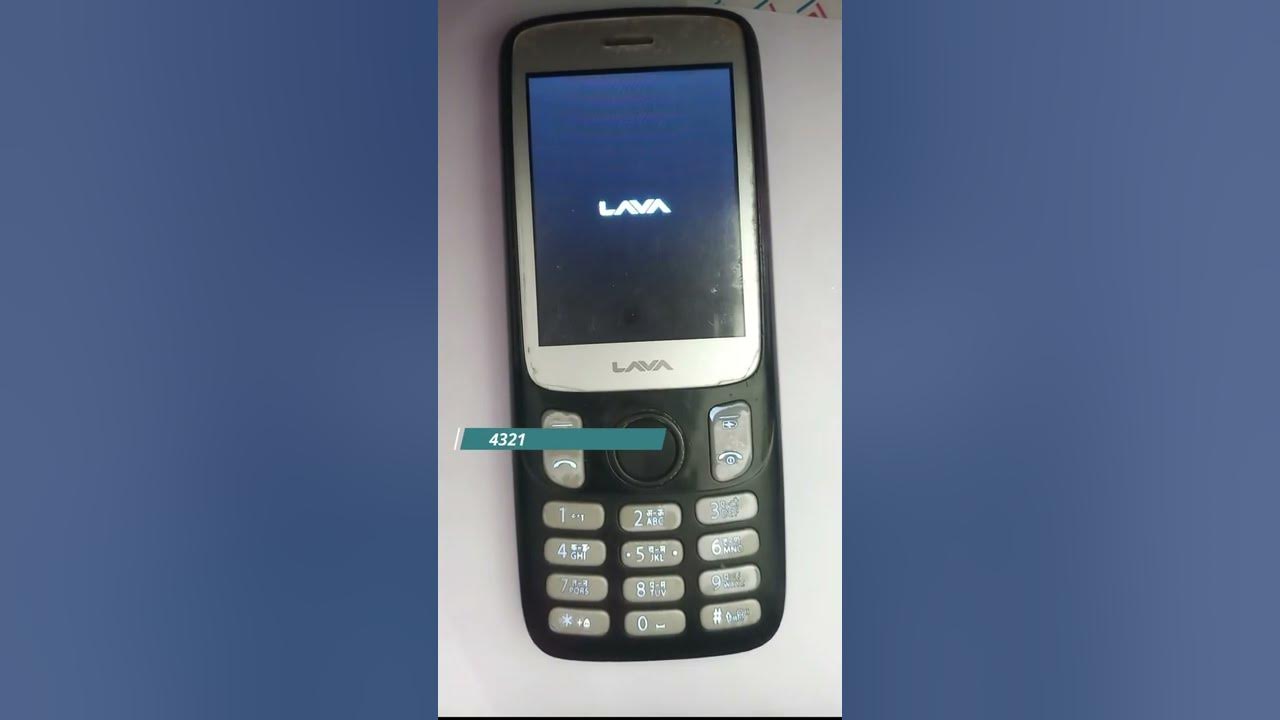 Lava Keypad Mobile Reset factory code forget? - YouTube
