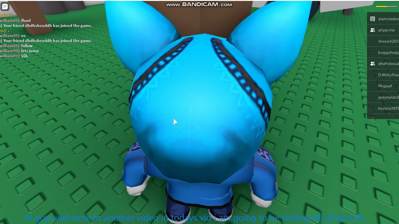Trolling Ali_playz (roblox) - YouTube