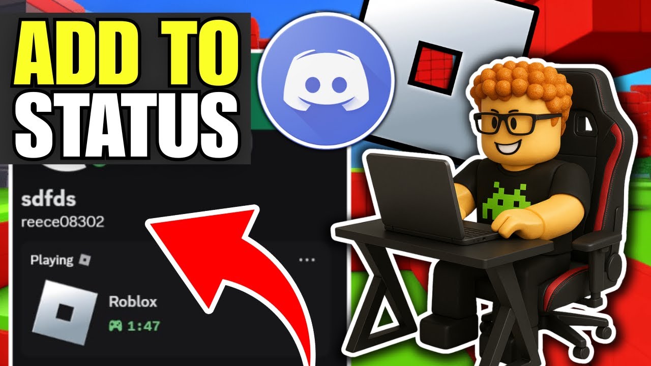 How To Add Roblox To Discord Activity Status - YouTube