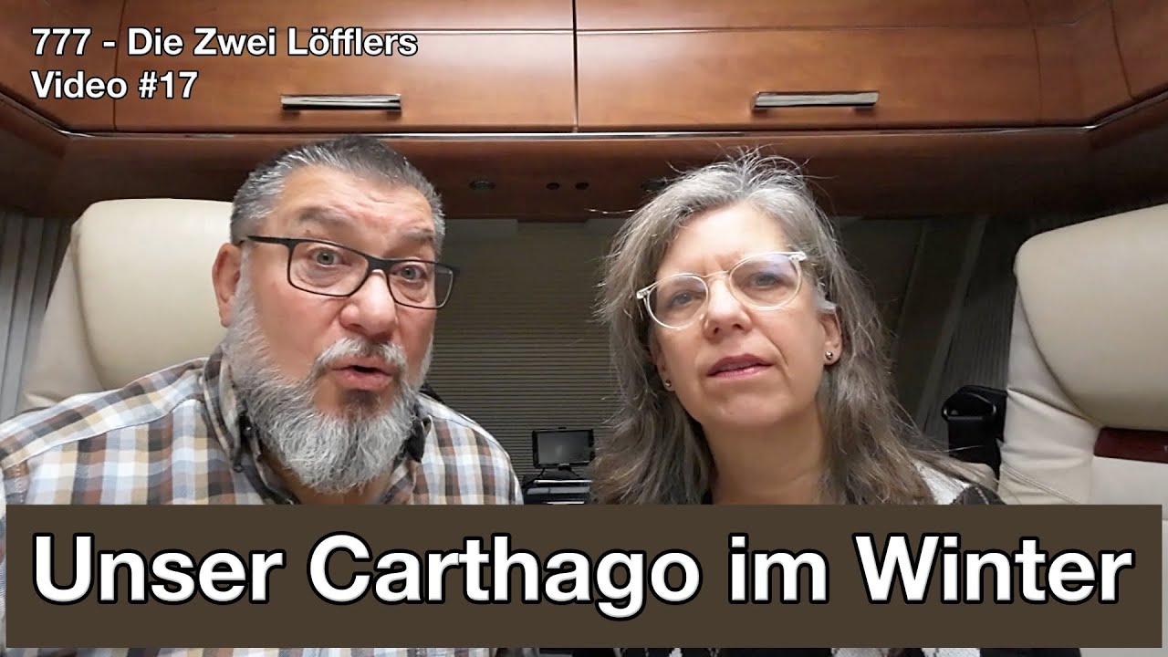 Unser Carthago im Winter - und wieder Kontrollleuchte! | Video # 17 - YouTube