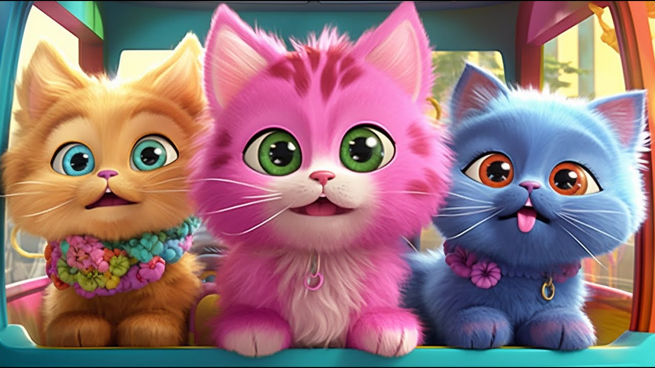 Kitty Cat's Colorful World - Baby songs - Nursery Rhymes & Kids Songs ...