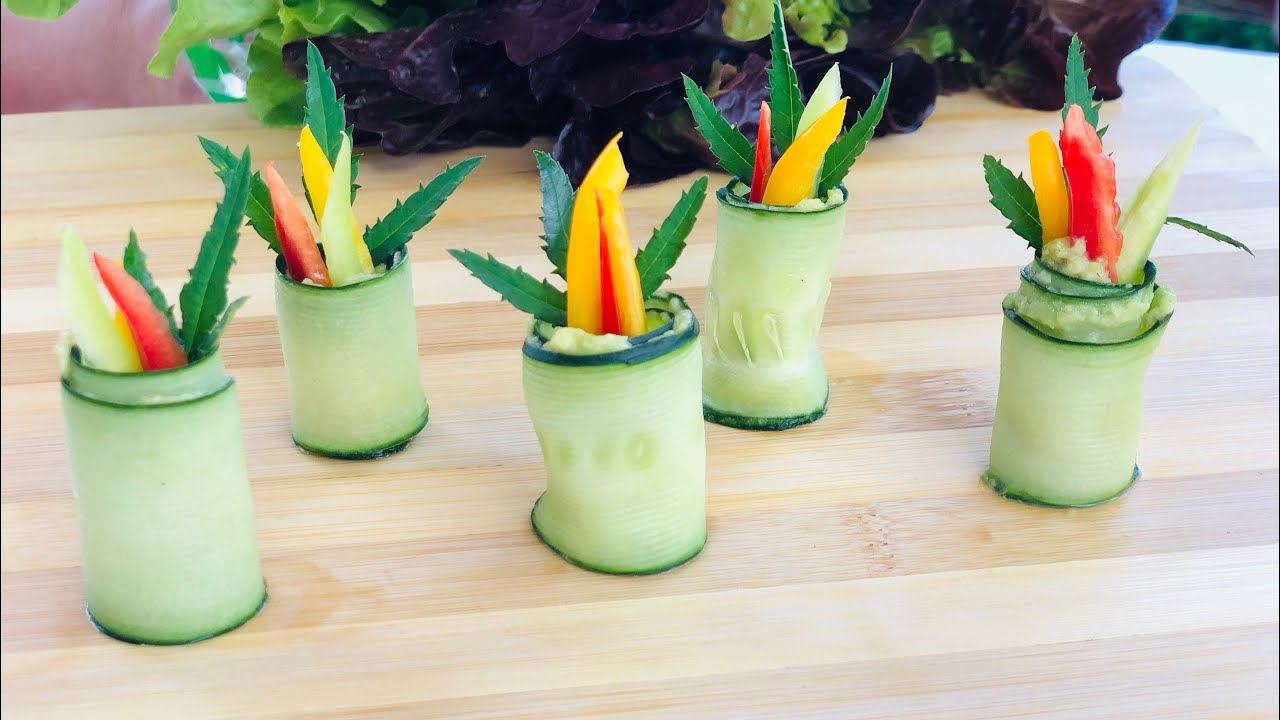 Canape easy recipe | Canape idea - YouTube