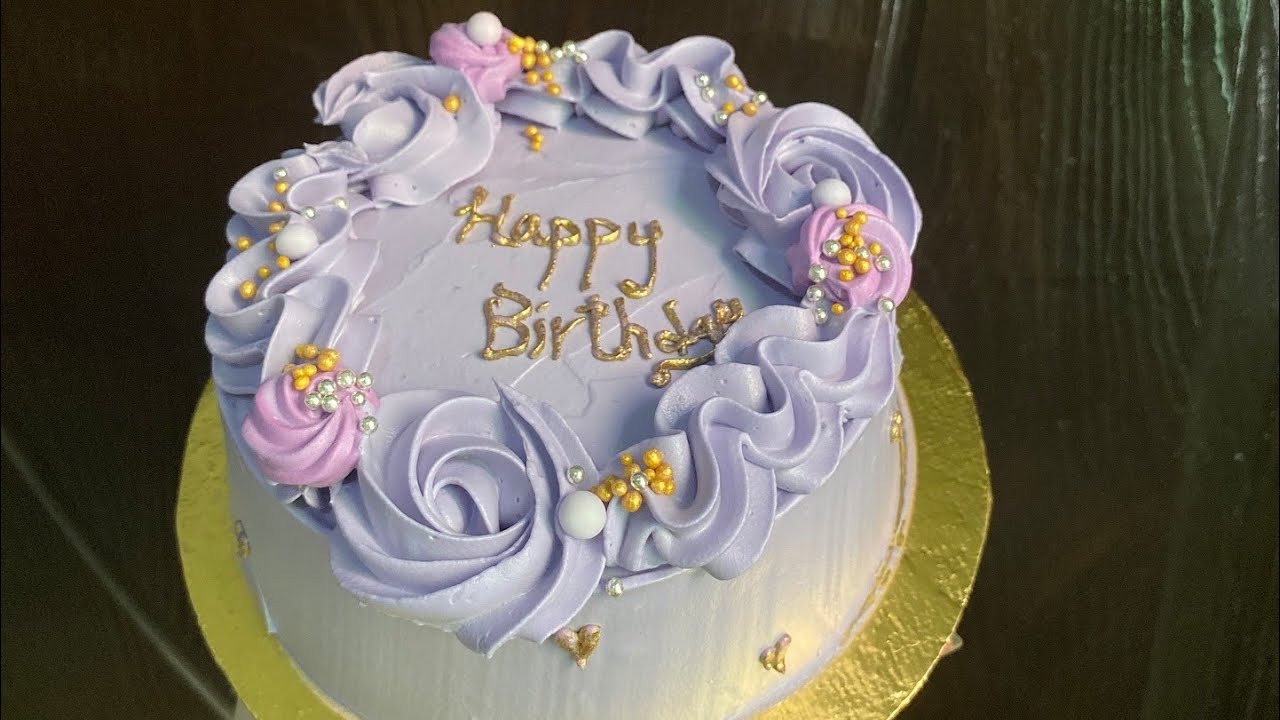 One pound chocolate cake |decoration|Sugarlicious delights - YouTube
