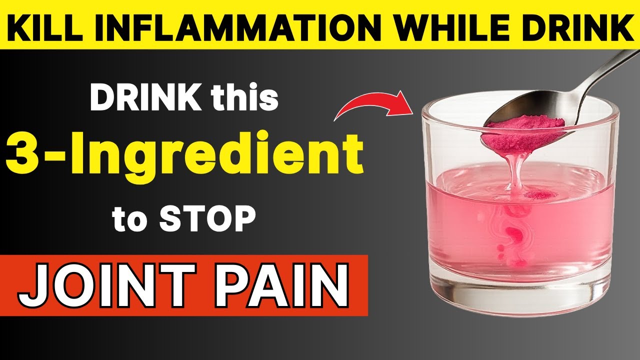 Seniors: Forget Painkillers! This 3-Ingredient Morning Drink Restores ...