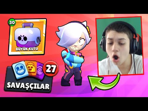 DÜNYANIN EN ŞANSLI KUTU AÇILIMI! BÖYLE ŞANS YOK! Brawl Stars Colette