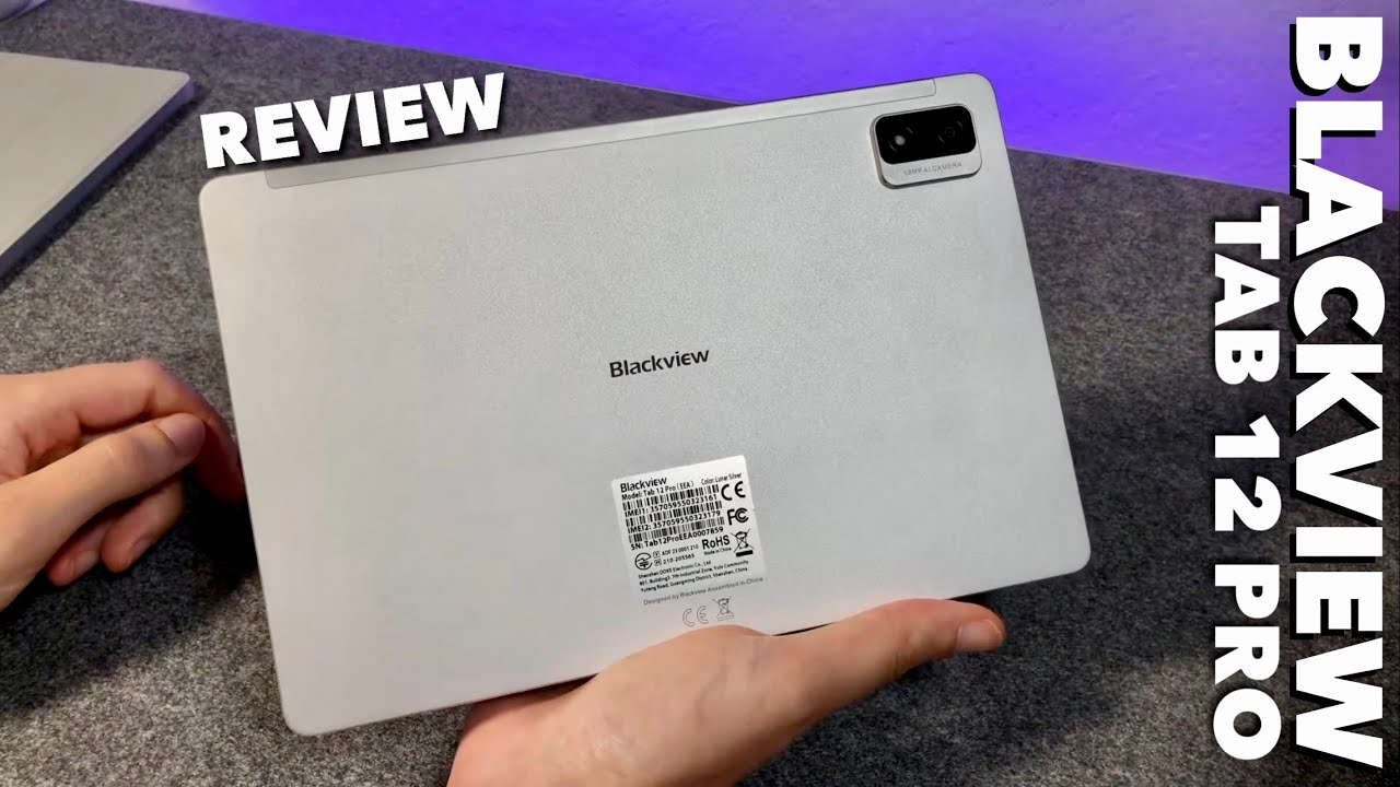 BlackView Tab 12 Pro Android Tablet mit LTE - Unboxing & Review - YouTube