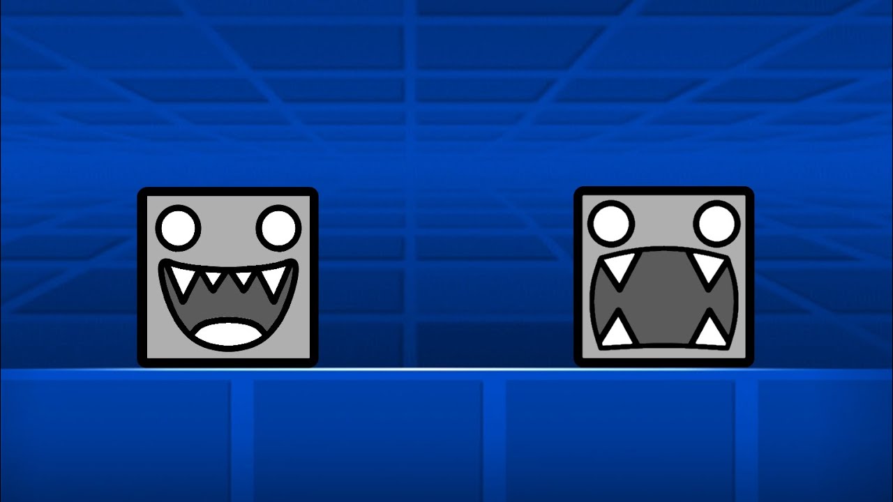 Top 10 identical icons in Geometry Dash! - YouTube