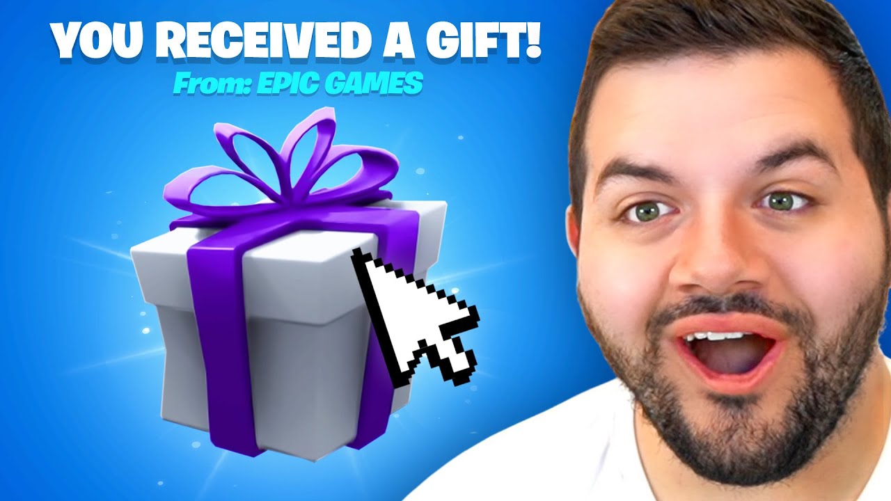 FORTNITE SENT ME A GIFT! - YouTube