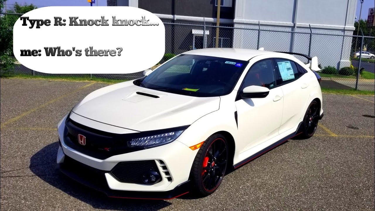 2019 Championship White Civic Type R has landed - YouTube