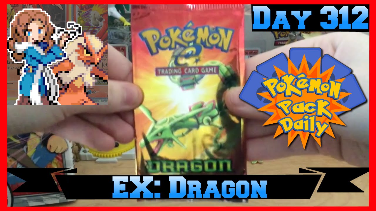 Pokemon Pack Daily EX Dragon Booster Opening Day 312 - Featuring ...
