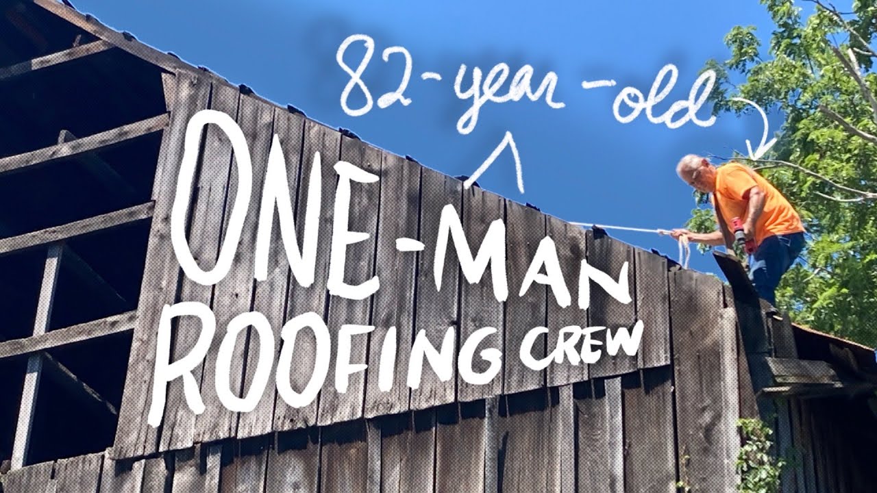 One Man Roofing Crew - YouTube