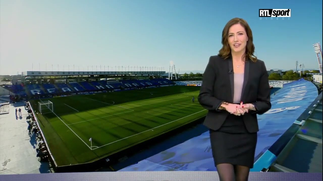 Anne Ruwet Avant-Match Champions League Club RTL 6 avril 2021 - YouTube
