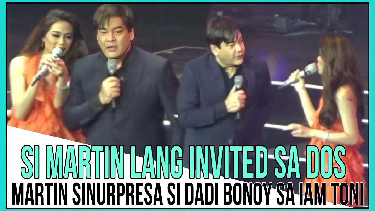 Iam Toni Concert: SI MARTIN LANG SA ABS CBN ANG NAIMBITAHAN MAG GUEST SA 20th Anniversary ni ...