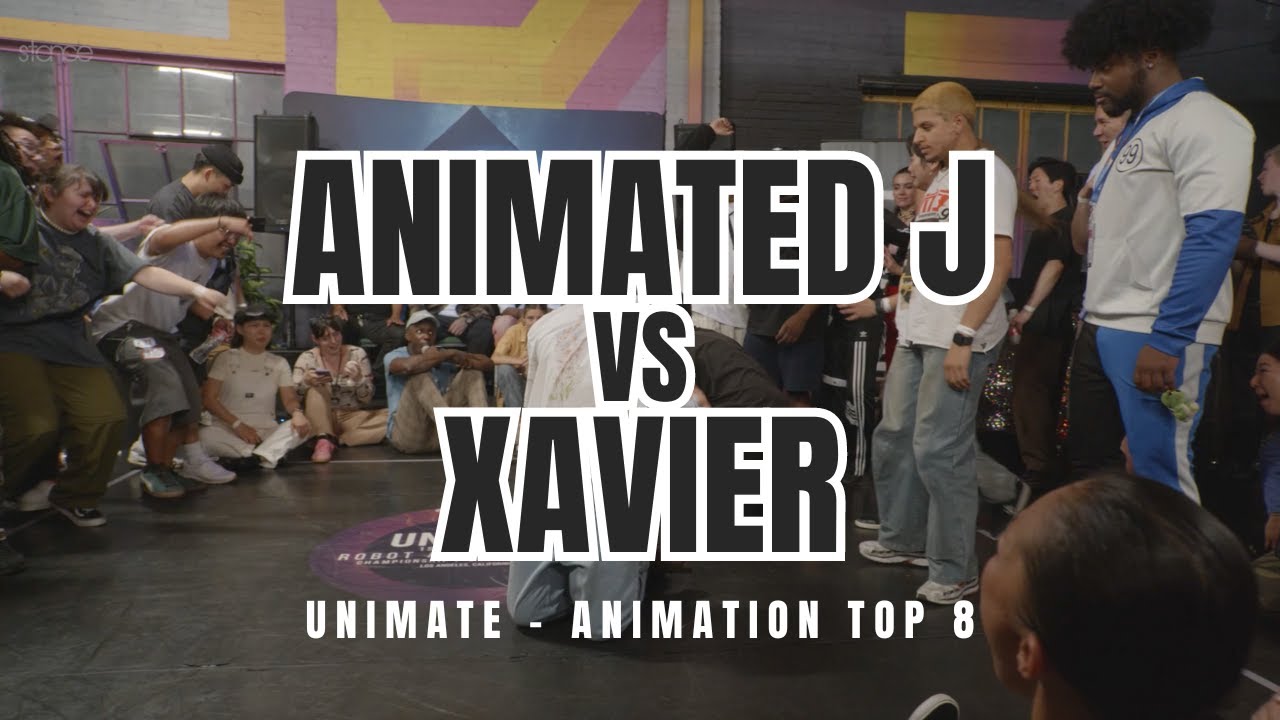 ANIMATED J VS XAVIER | ANIMATION TOP 8 | UNIMATE DANCE 2024 4K - YouTube