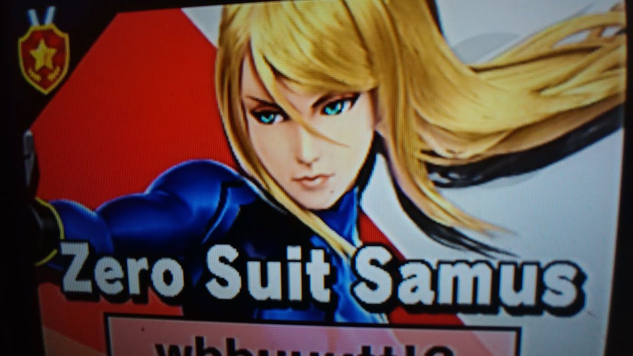Zero suit Samus Classic mode 1.0 intensity run in Super Smash Bros ...