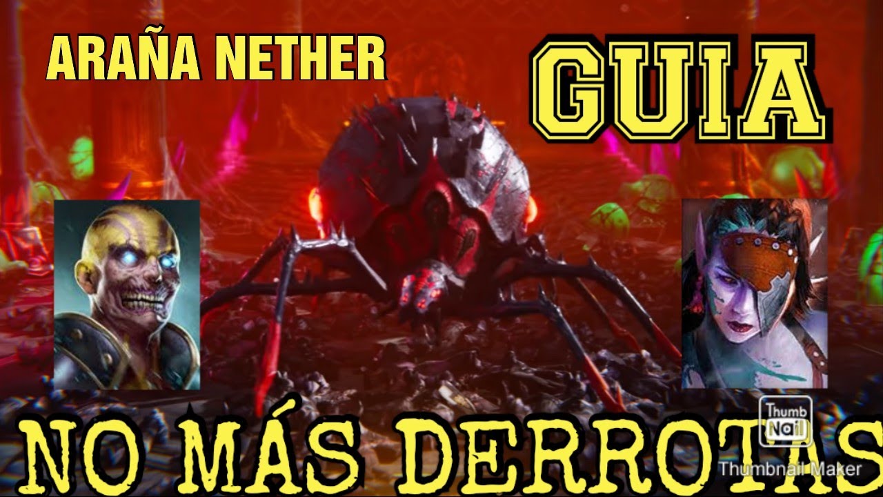 TORRE DEL DESTINO ARAÑA NETHER GUIA [RAID SHADOW LEGENDS] - YouTube