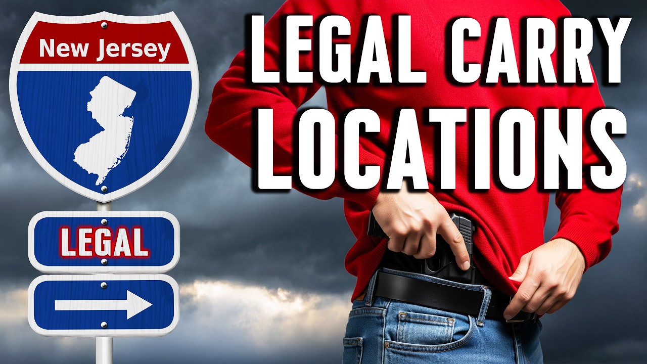 Permitted Conceal Carry Locations in New Jersey (2025) - YouTube