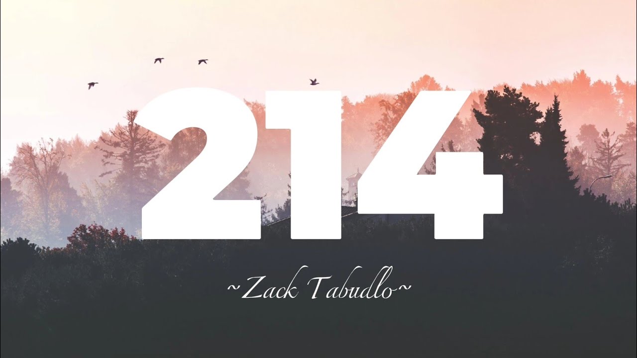 214 - Zack Tabudlo Covers (Lyrics) - YouTube