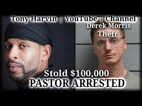 Pastor steals $100,000 from the Church | Darek Morris ARRESTED | Tony ...